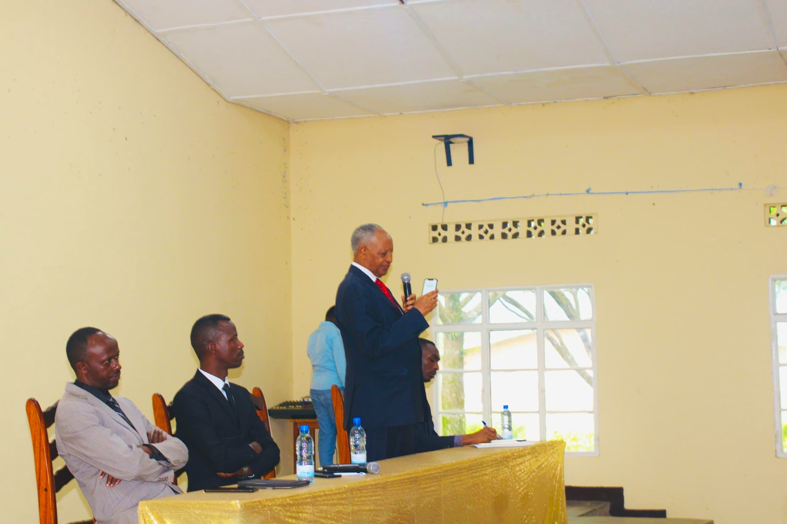 Prof. Dr. RWIGAMBA Balinda, the Founder and President of Kigali ...